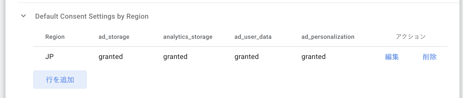 Google同意モードv2に対応したウィジェットを設置する – webtru サポートセンター